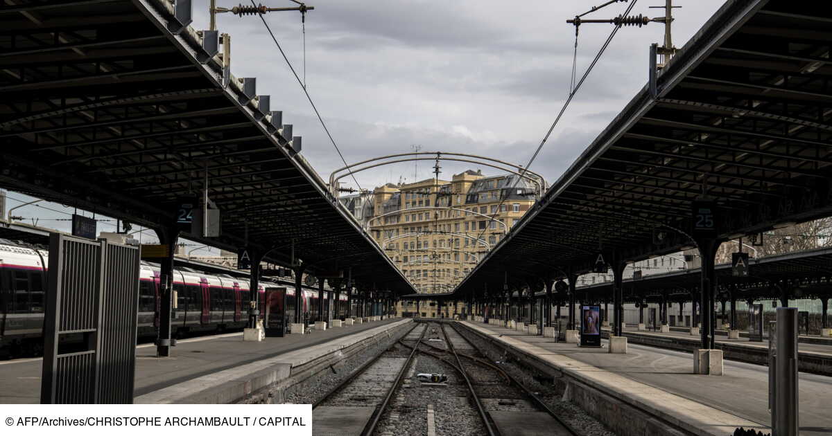 Grève SNCF: trois TGV sur cinq, un TER et Transilien sur deux mercredi