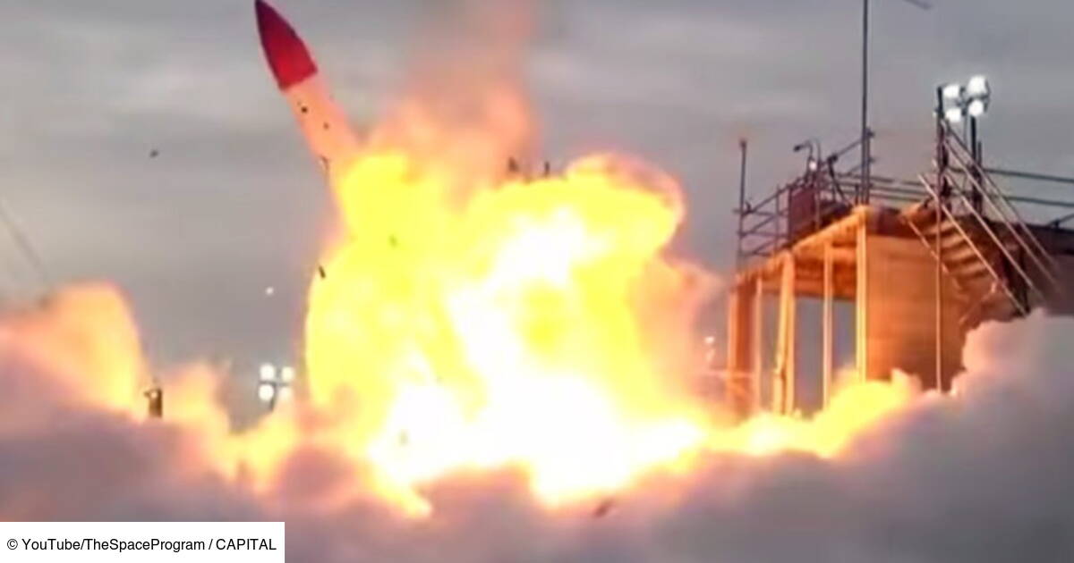 L'effrayante explosion d'une fusée japonaise au décollage - Capital.fr