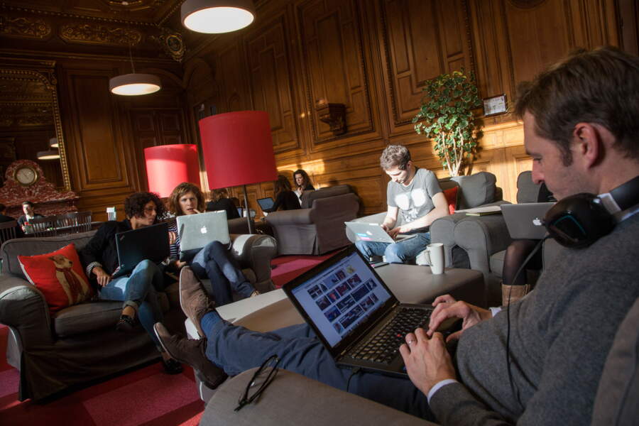 Dans les bureaux de Google France - Capital