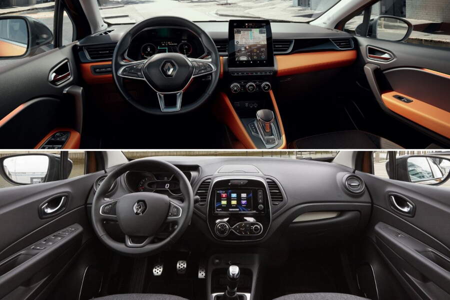 Le nouveau Renault Captur 2 face à l’ancien - Capital