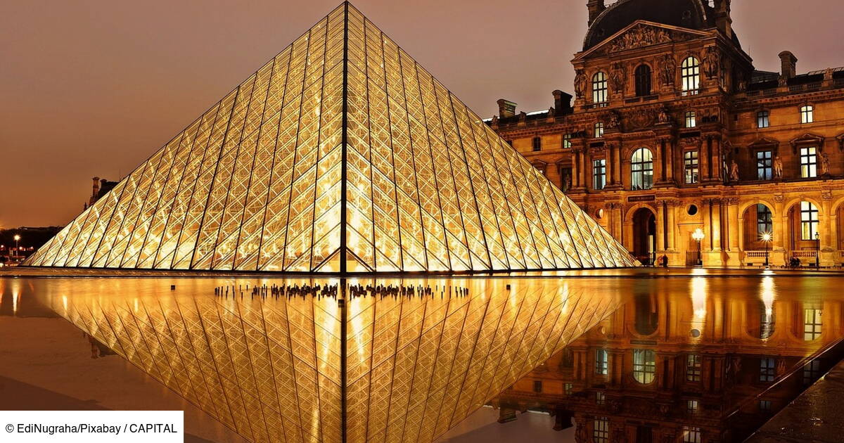 Comment Emmanuel Macron a choisi l’esplanade du Louvre pour fêter sa ...