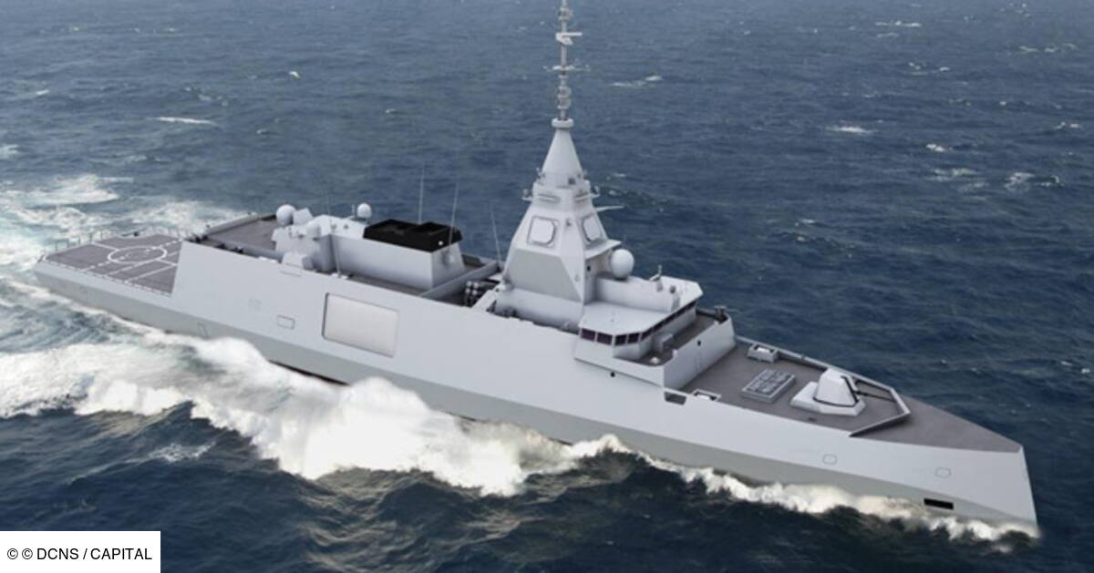 La nouvelle frégate de la marine française est enfin dévoilée - Capital.fr