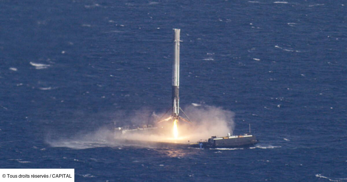 Elon Musk un peu plus près des étoiles avec sa fusée low cost - Capital.fr