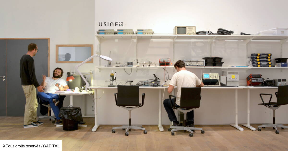 Visite guidée du plus grand Fab Lab de France - Capital.fr