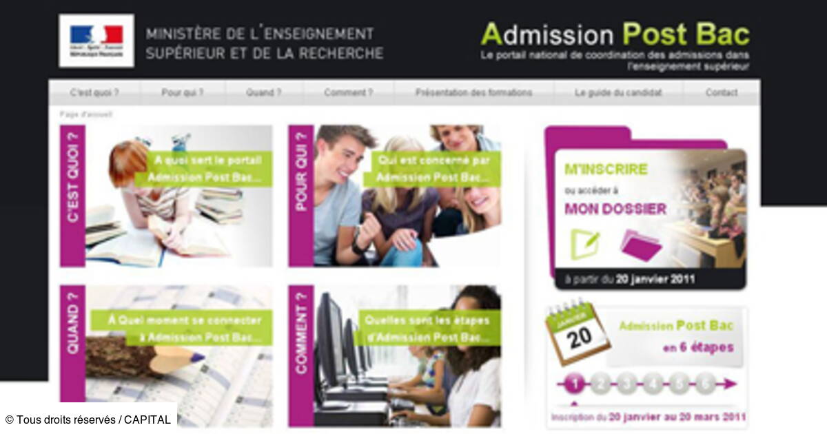 Lycéens, les étapes-clés pour réussir votre inscription sur Admission ...