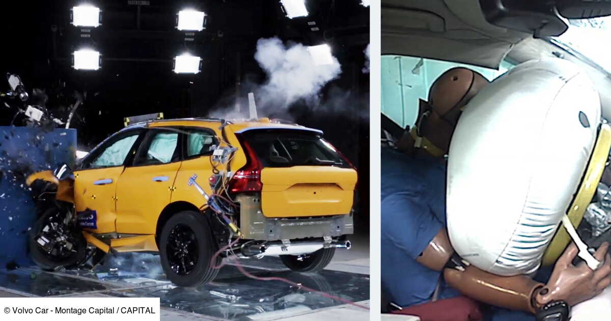 Volvo XC60 : le crash test de la voiture la plus sûre d'Europe