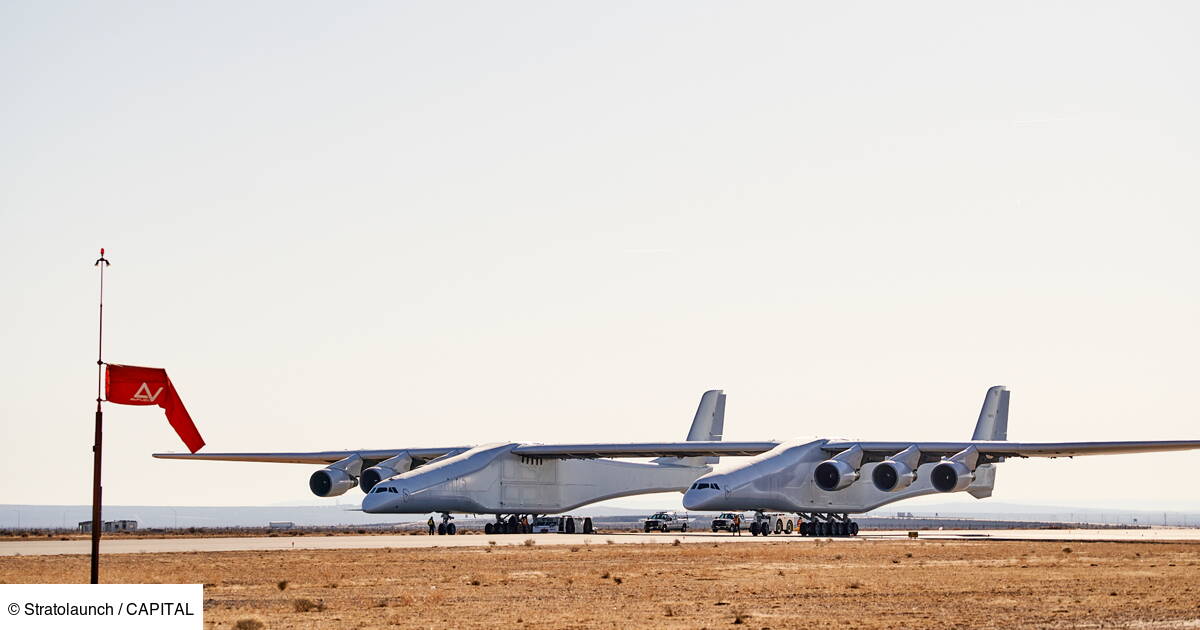 Stratolaunch : nouveau test réussi de l’avion destiné à envoyer des ...