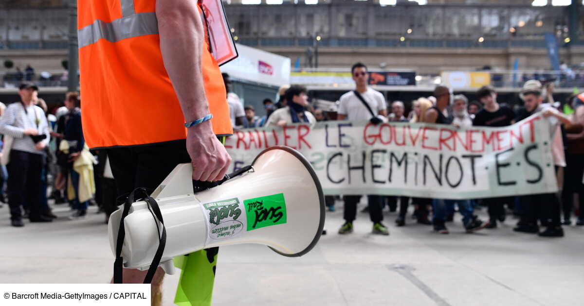 Les cheminots en grève vont commencer à bénéficier de la cagnotte