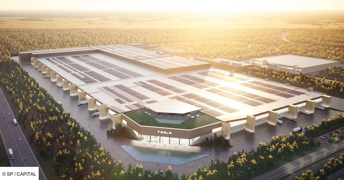 Découvrez Tesla City, la méga usine du constructeur auto - Capital.fr