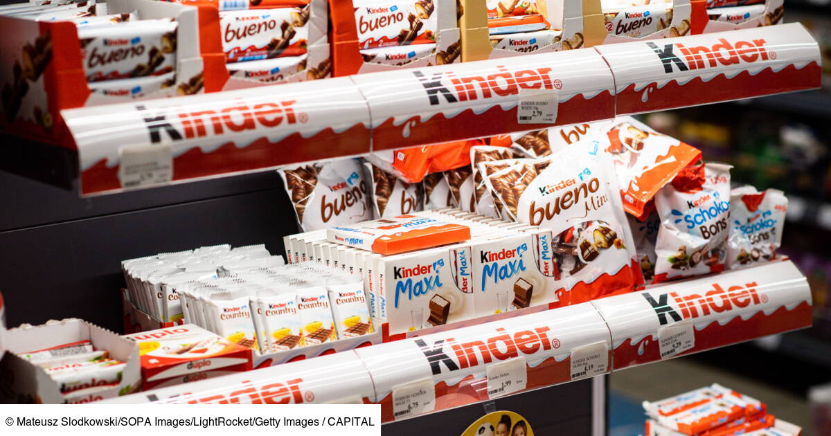 Kinder commercialise un nouveau biscuit dans les grandes surfaces ...