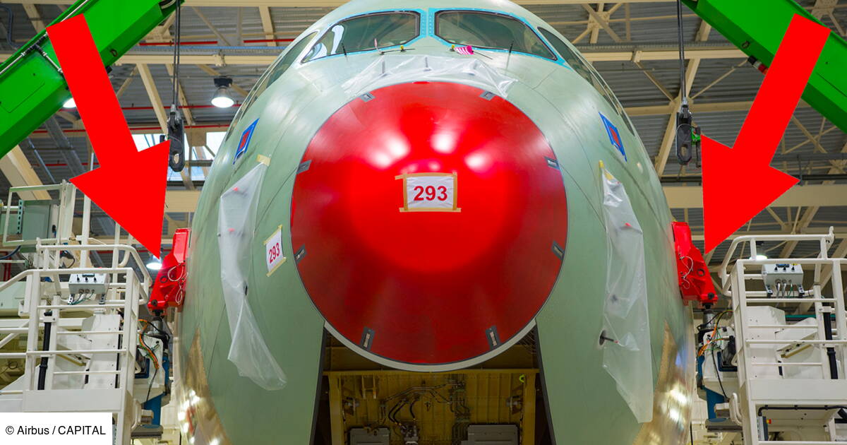 A quoi servent ces pièces métalliques sur les avions en construction ...