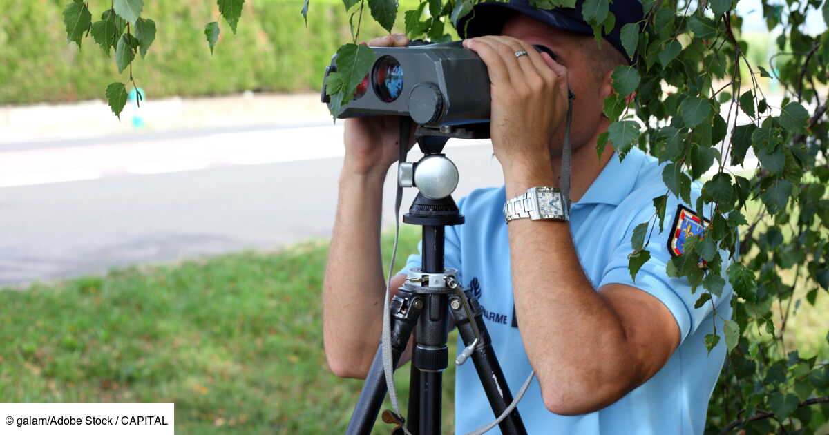 Verbalisé sur une route limitée à 80 km/h, il est flashé à 216 km/h dix ...