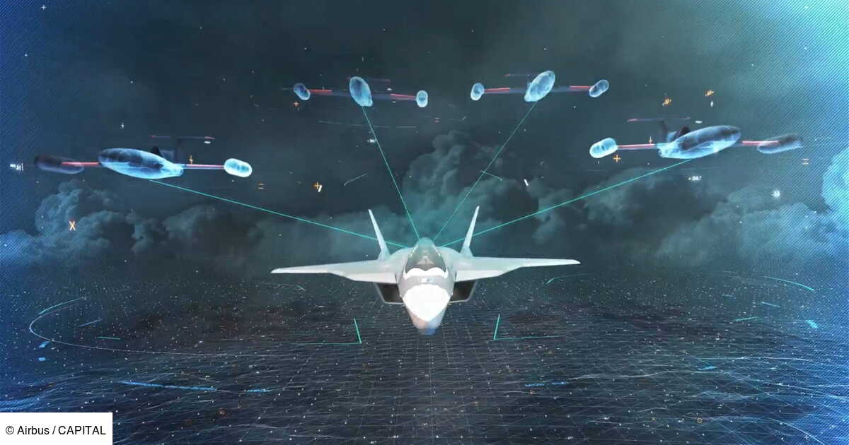 Les coulisses de l’avion de combat du futur : le SCAF, star du salon du ...