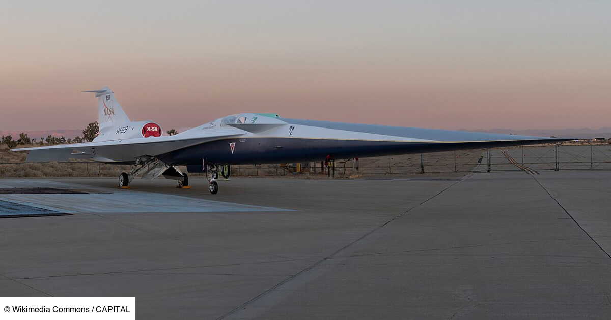 Nasa : l'agence spatiale dévoile son premier avion supersonique ...
