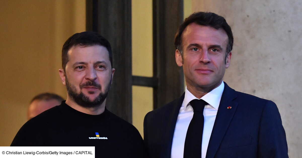 Volodymyr Zelensky et Emmanuel Macron sur le point de signer un accord ...