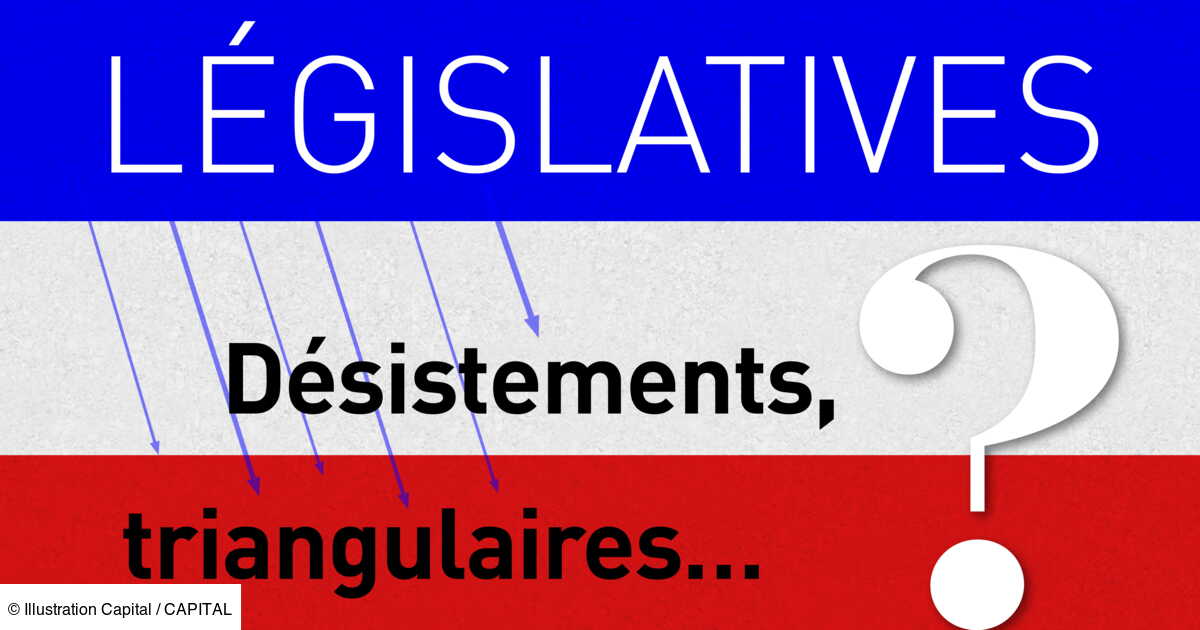 Législatives 2024 : nos cartes des désistements et des maintiens face ...