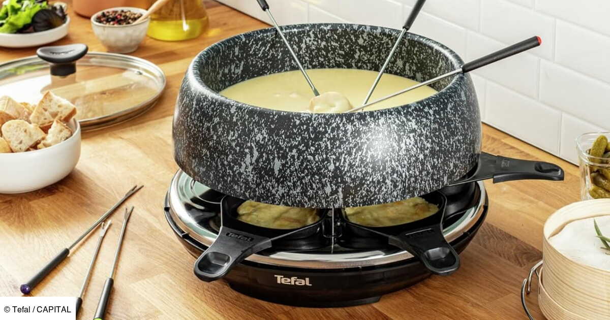 Un appareil à raclette Tefal à -30 % sur Amazon : ce modèle ...