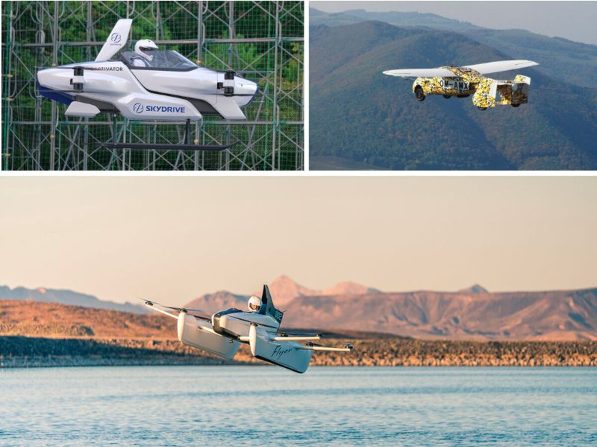 Découvrez les 10 taxis volants les plus dingues - Capital